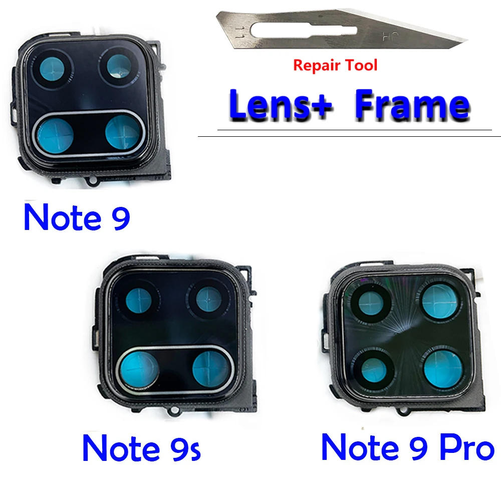 NEW-Camera-Rear-Glass-Lens-Cover-With-Frame-Holder-For-Xiaomi-Redmi ...