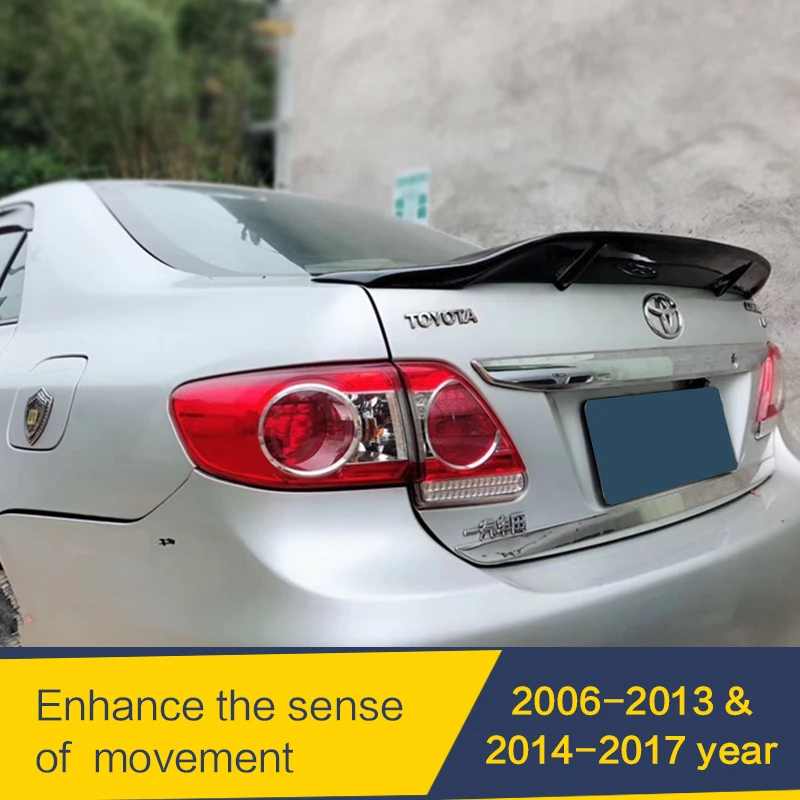Rear Wing Spoiler Use For Toyota Corolla For Corolla 2006 - 2013 2014 ...