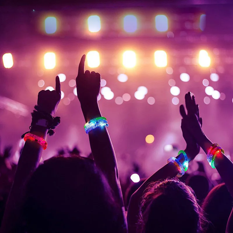 Rave Neon/Led Party Led Bracelet/Bangle Glow Party Supplies flashing ...