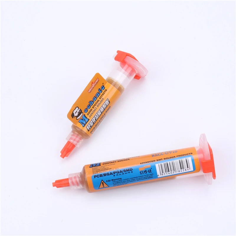 MECHANIC RMA-UV10 10CC BGA Solder Flux Paste No-Clean SMD PCB PGA ...