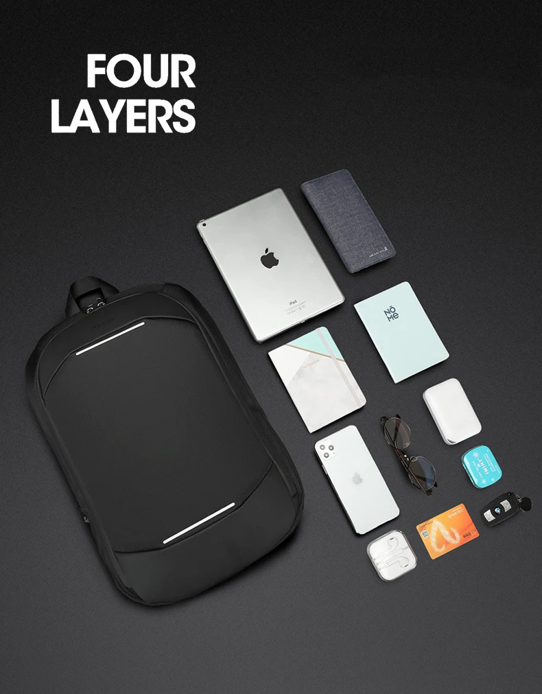 15.6 Inch Laptop Backpack Mobile Office Hybrid Computer Backpack For ...