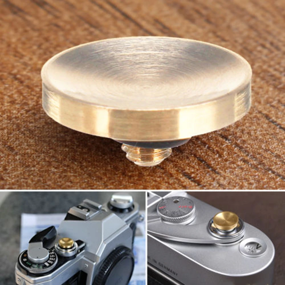 Durable Triggers Brass Shutter Release Button Camera Accessories For Fuji Fujifilm X100f/x/t Xt2 ...