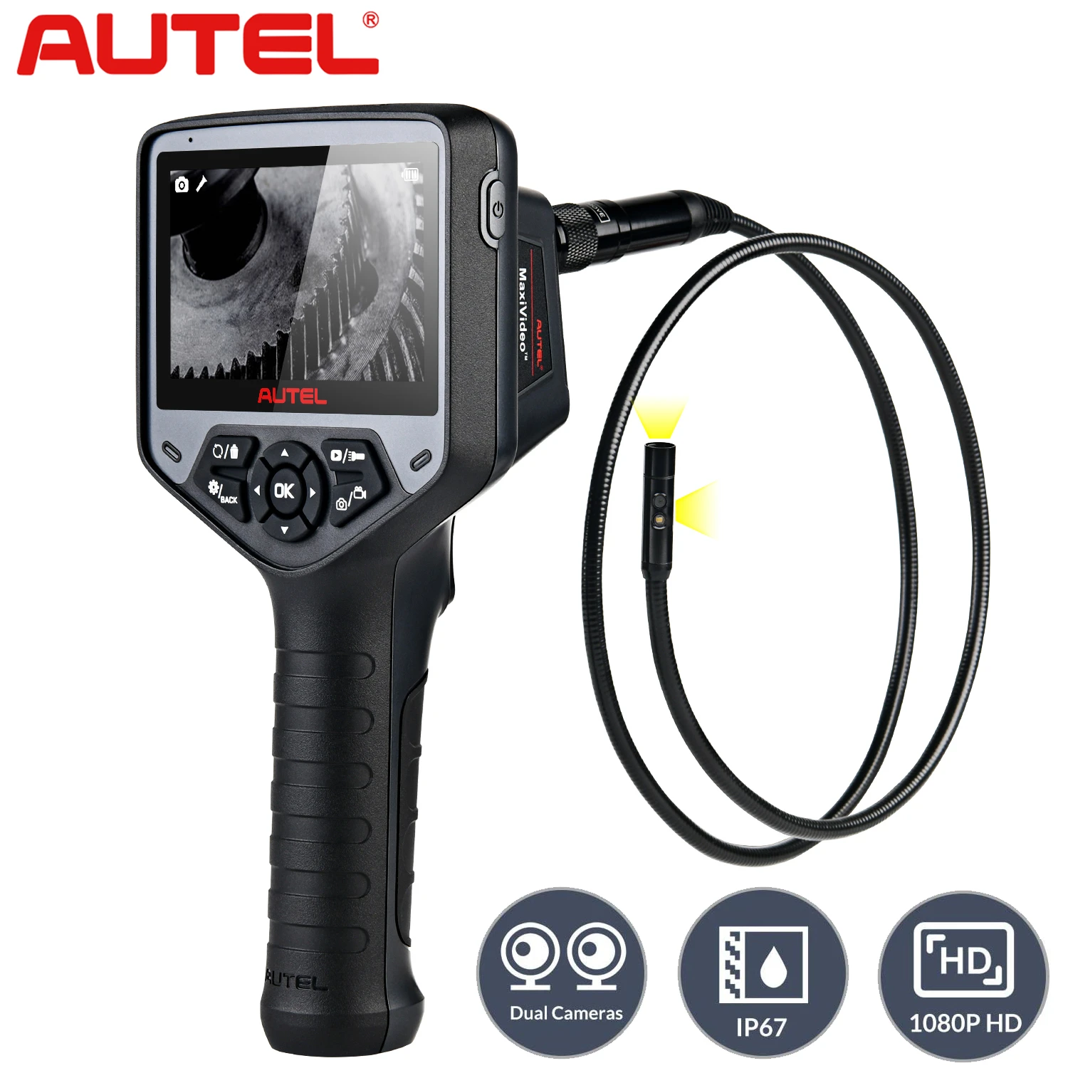 Ranking TOP2 Autel MV480 Inspection Camera 1080PHD Industrial Endoscope ...