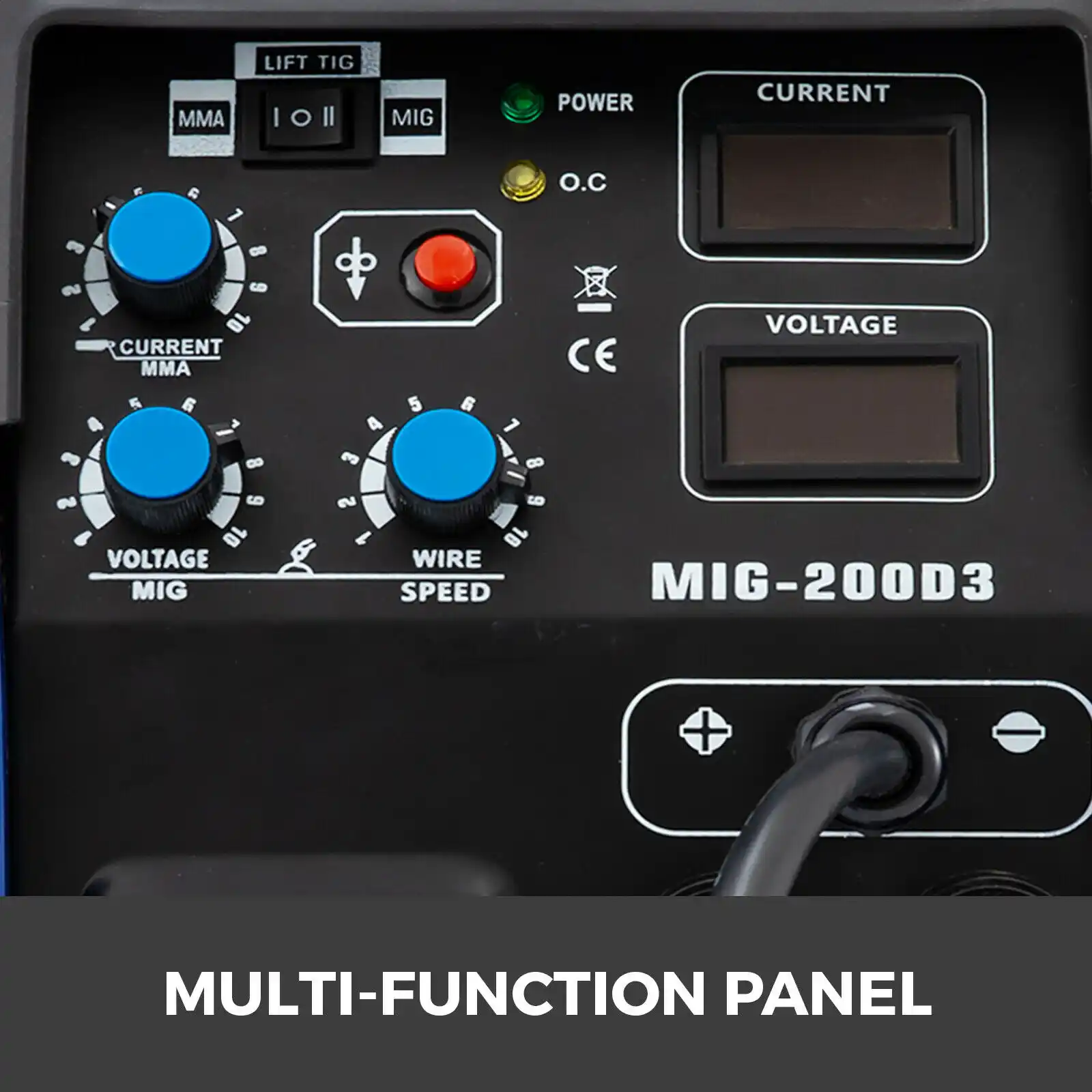 SIG VEVOR Saldatrice MIG Multifuzionale 200A Saldatura Multi-Modalità 6 ...