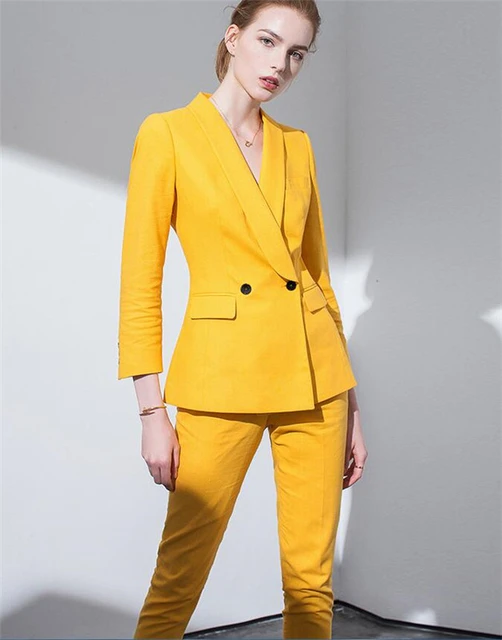 Yellow Dress Suits For Women