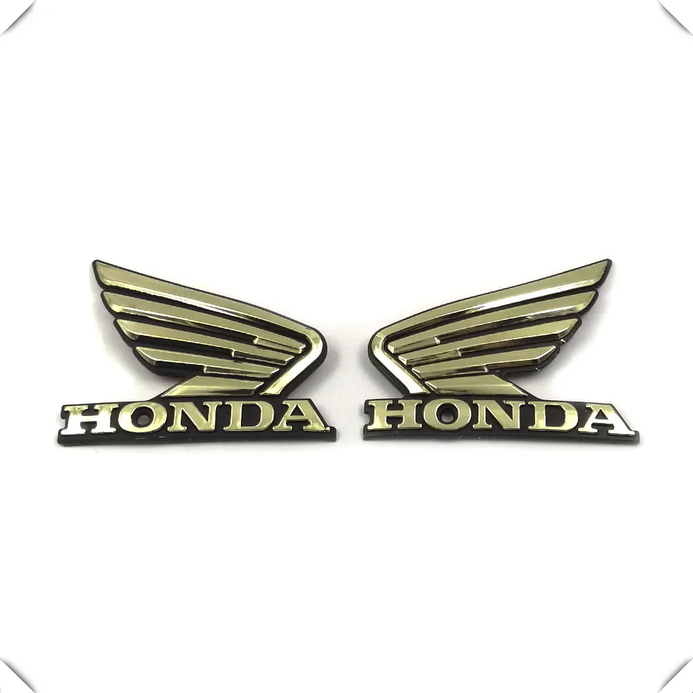 3D Wings Logo Sticker Tank Emblem Badge Motorcycle Car Decal for Honda ...