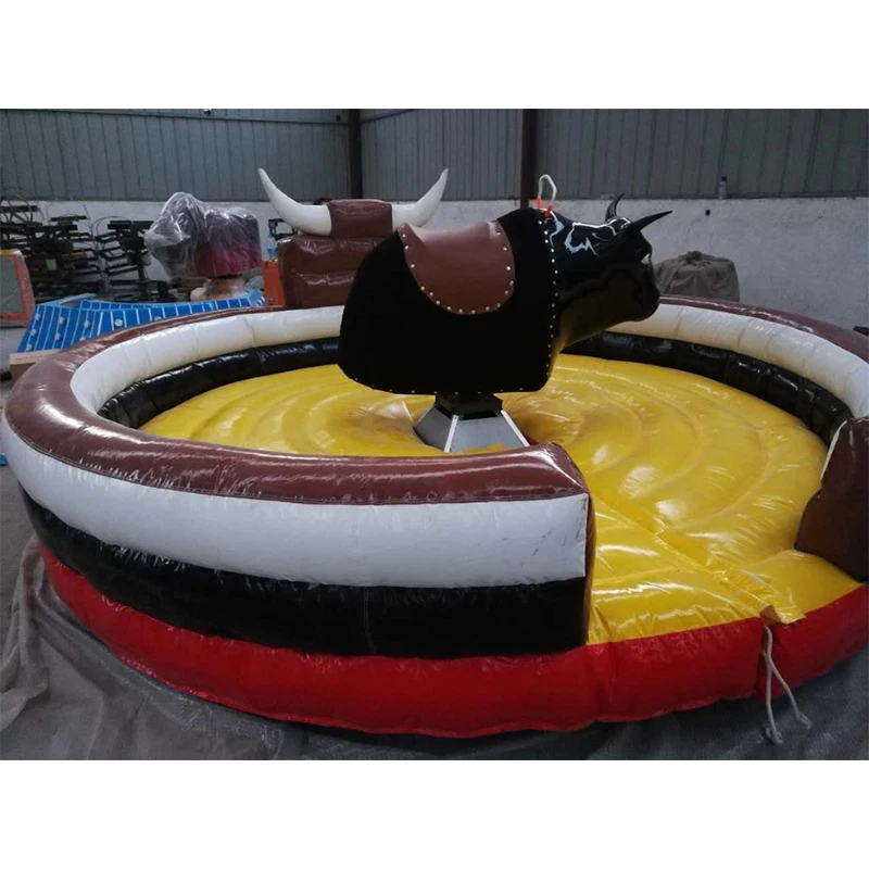 Inflatable mechanical Cow Inflatable Machine Bull Inflatable Sports ...