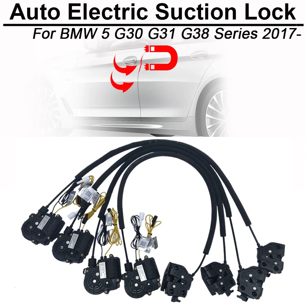 Smart-Auto-Electric-Suction-Door-Lock-for-BMW-5-G30-G31-G38-Series ...