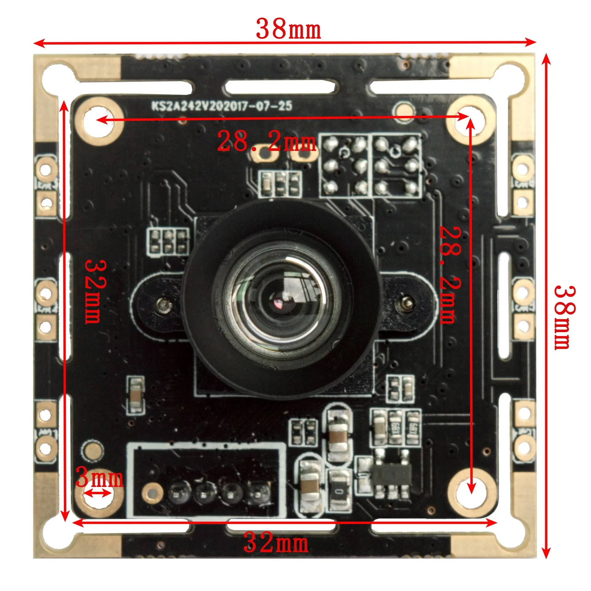 2MP Sony IMX290 Sensor USB2.0 wide dynamic camera backlight photography ...