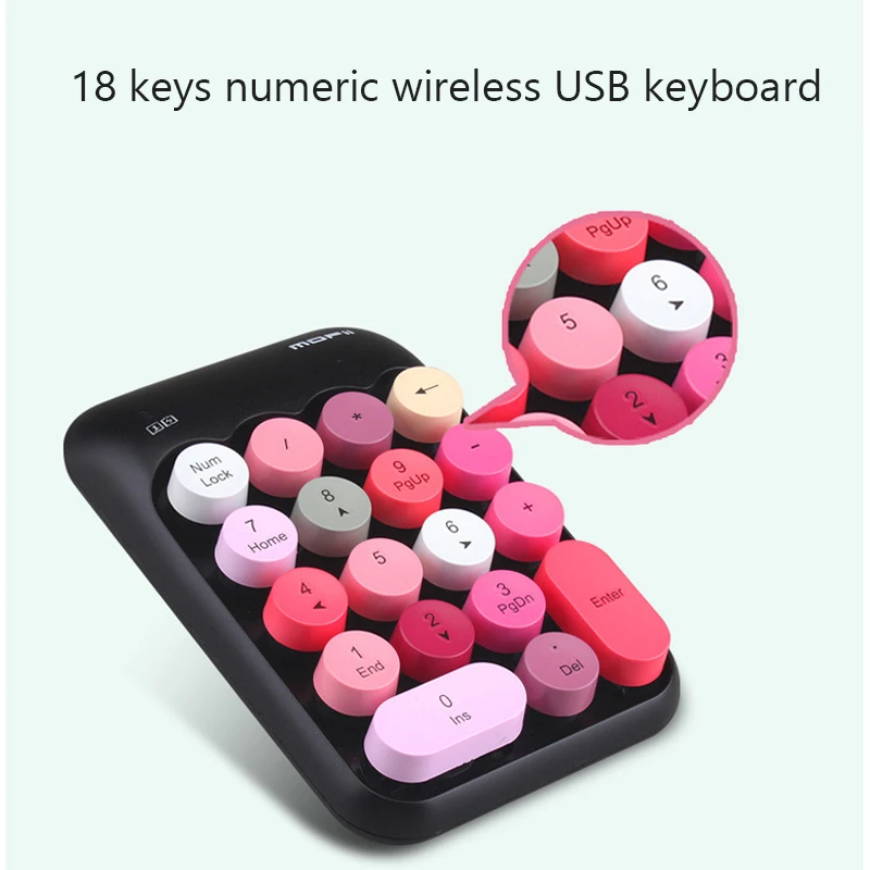 Numeric-18-Keys-Keypad-Wireless-2-4-GHz-USB-Portable-Colorful-Number ...