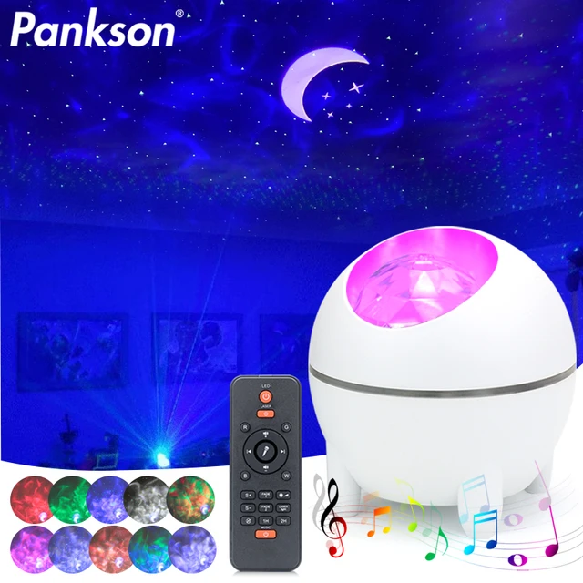 USB LED Star Night Light Colorful Starry Sky Galaxy Projector Child ...