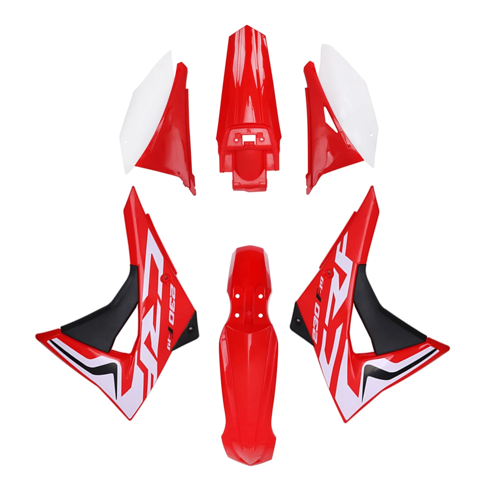 Motorcycle Plastic Kits Front Rear Fender Fairing Cover Spoiler Side ...