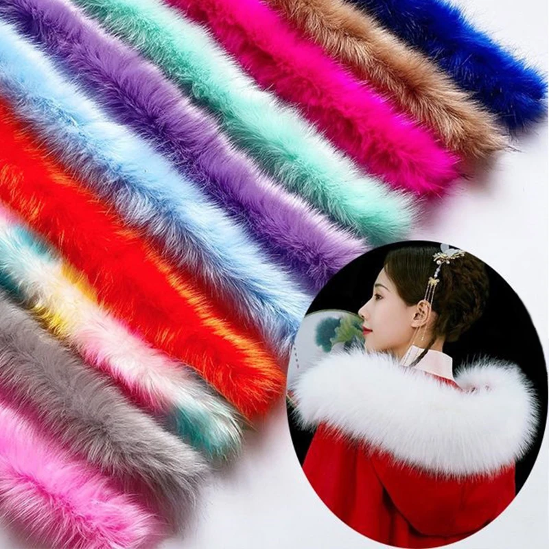 Faux-Fox-Fur-Ribbon-Tapes-Furry-Trim-Trimming-for-Sweater-Coat-Hood-Hat ...