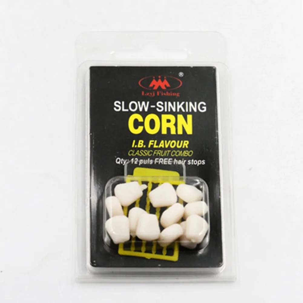 12pcs/set Boilies Carp Pop-up Corn Baittpr Mixture Fruits Carp Fishing Slow Sinking Fake Lures ...