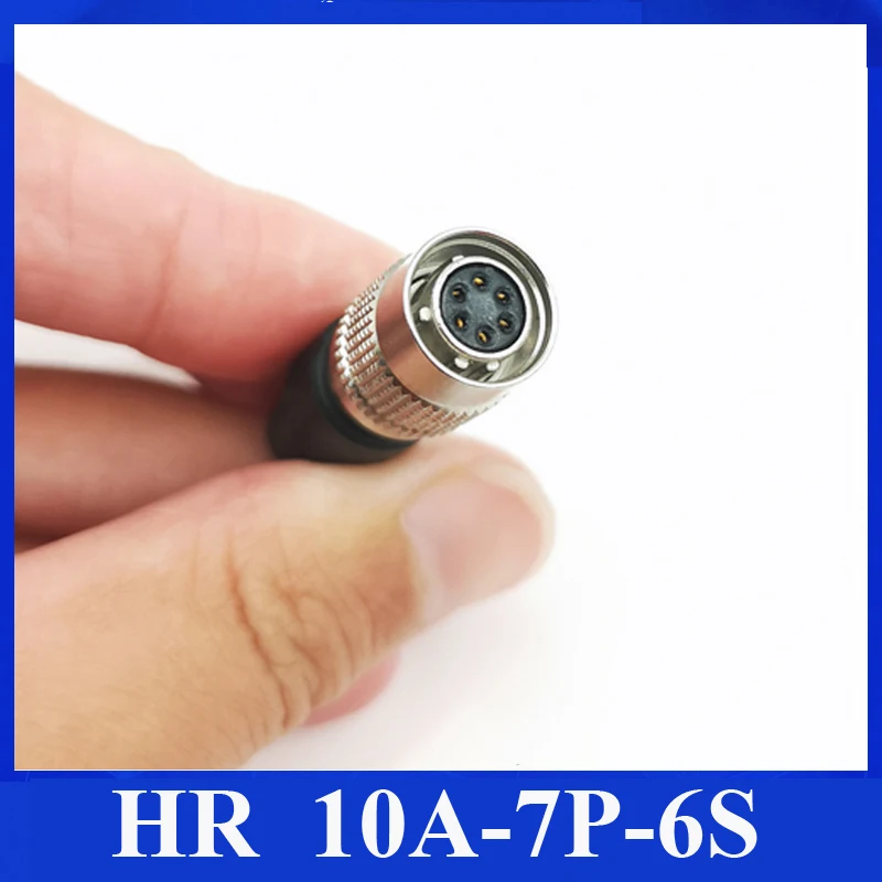 Hirose Connector 6 pin plug(female), HR10A-7P-6S /HR10A-7R-6P , 6-pin power plug,Camera power ...