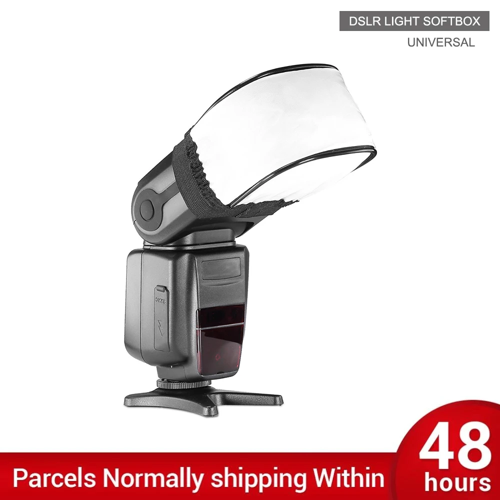 Universal Speedlight Diffuser Soft Box Light Flash Softbox For Dslr ...