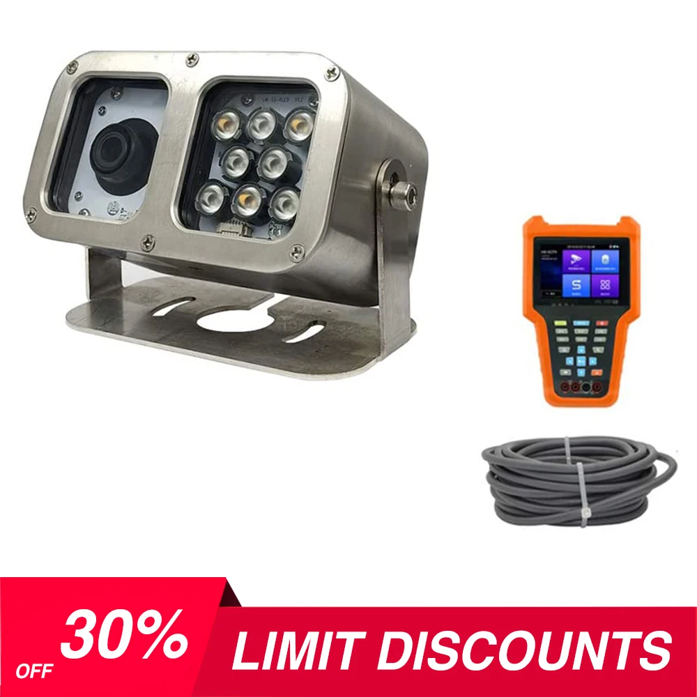 Underwater IP Camera with 316L Stainless Steel Case Designed for ...