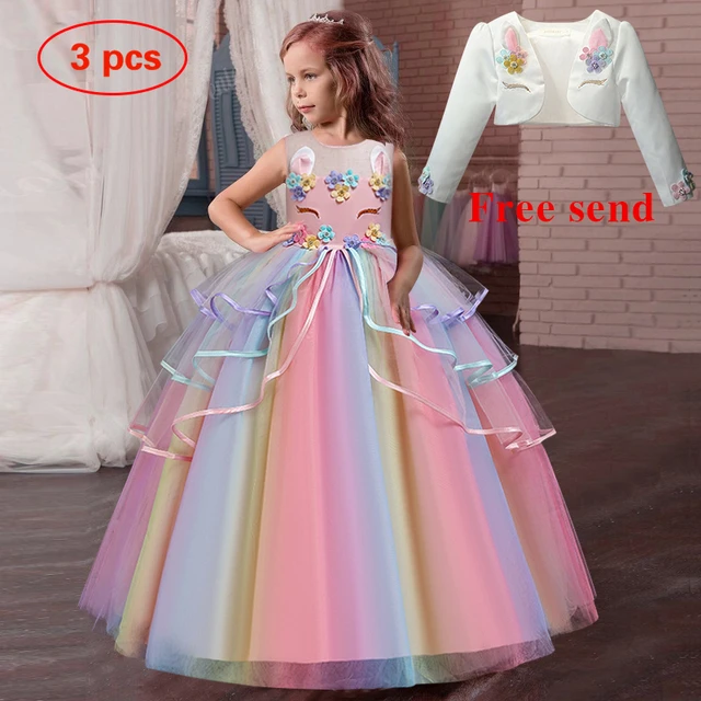Rainbow Princess Dresses For Teenagers