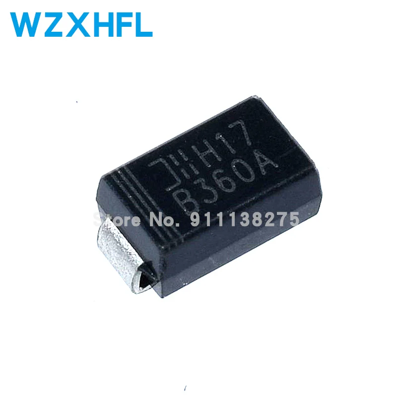 10pcs B360A B360A 13 F 3A 60V SMA DO 214AC WZXHFL 재고|반도체 집적회로| - AliExpress