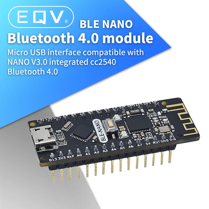Ble-nano For Arduino Nano V3.0 Mirco Usb Board Integrate Cc2540 Ble ...