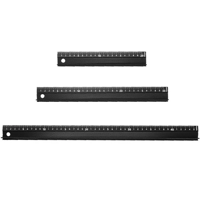 Straight Ruler Anti-cut Anti Slip Extruded Aluminum Alloy Cutting Rule ...