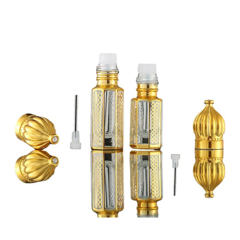 3ml 6ml Attar Arabian Oud Perfume Essential Oil Bottle with Glass ...