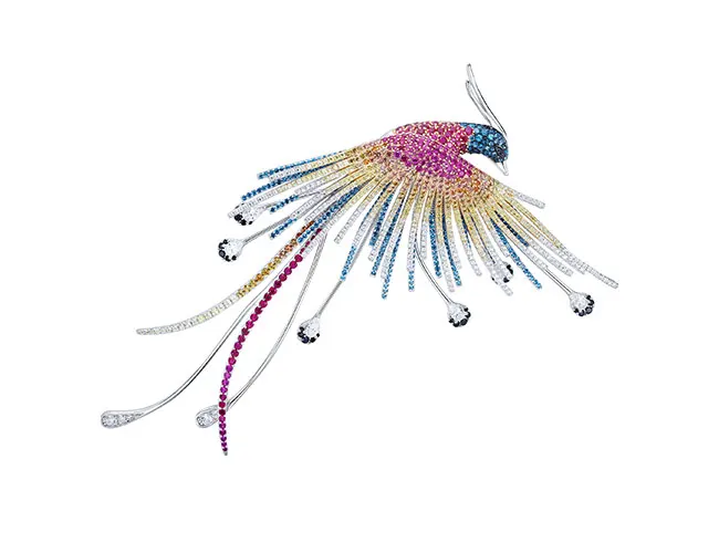 Luxury-Design-Phoenix-Brooch-Sterling-Silver-925-with-Corundum-Diamond ...