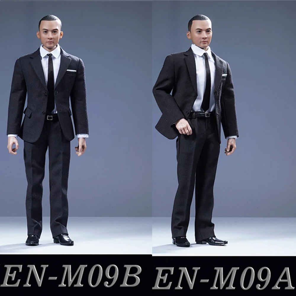 CEN M09A/B 1/6 Gentleman Business Suit Clothes Set For 12" Male Action ...