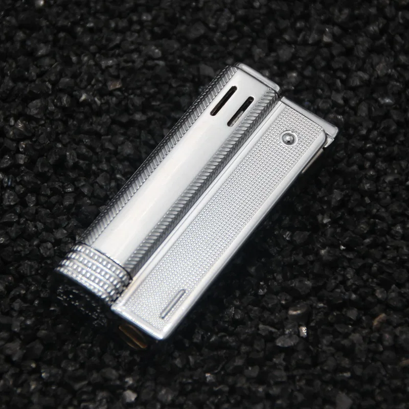 Mechero cuadrado de queroseno antiguo, accesorio para fumar con ...