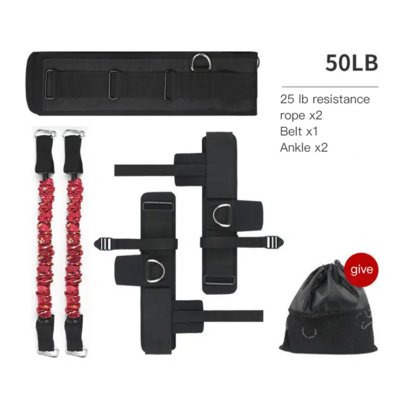 Latex Acceleration Resistance Trainer Set Speed Cord Agility Running ...