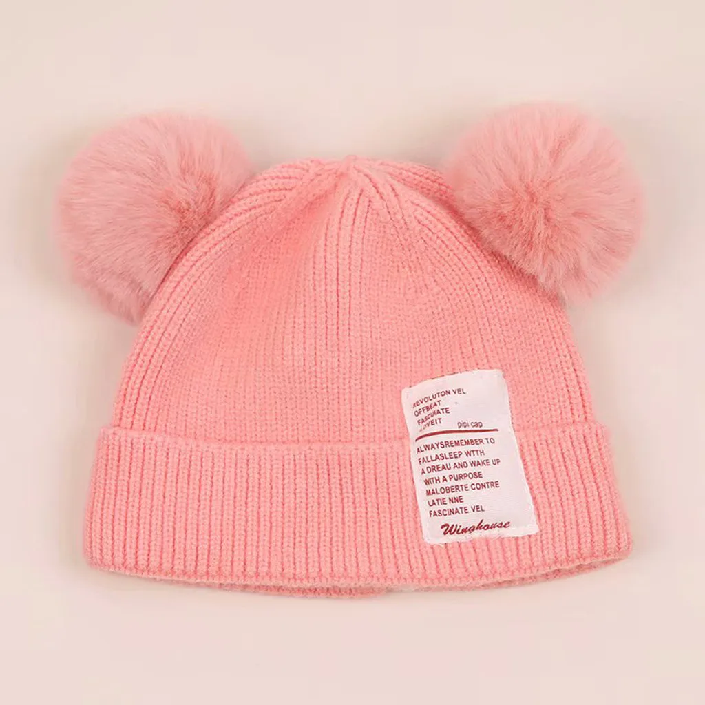 Зимняя детская шапка мягкая теплая Милая Шапка-бини МЕДВЕДЬ малыш ...