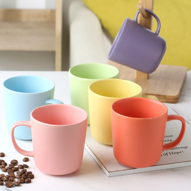 Simple-Solid-Color-Household-About-330ml-Ceramic-Mug-Living-Room ...