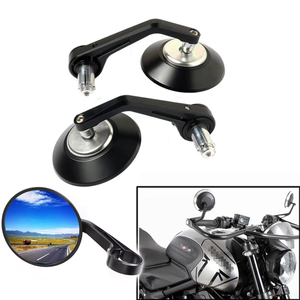Motorcycle-Handlebar-Mirror-Handle-Bar-Ends-Side-Mirrors-For-Triumph ...