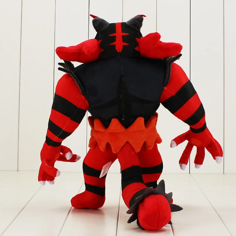 2 Styles Animal Dolls Litten Evolution Alola Incineroar Solgaleo Lunala ...