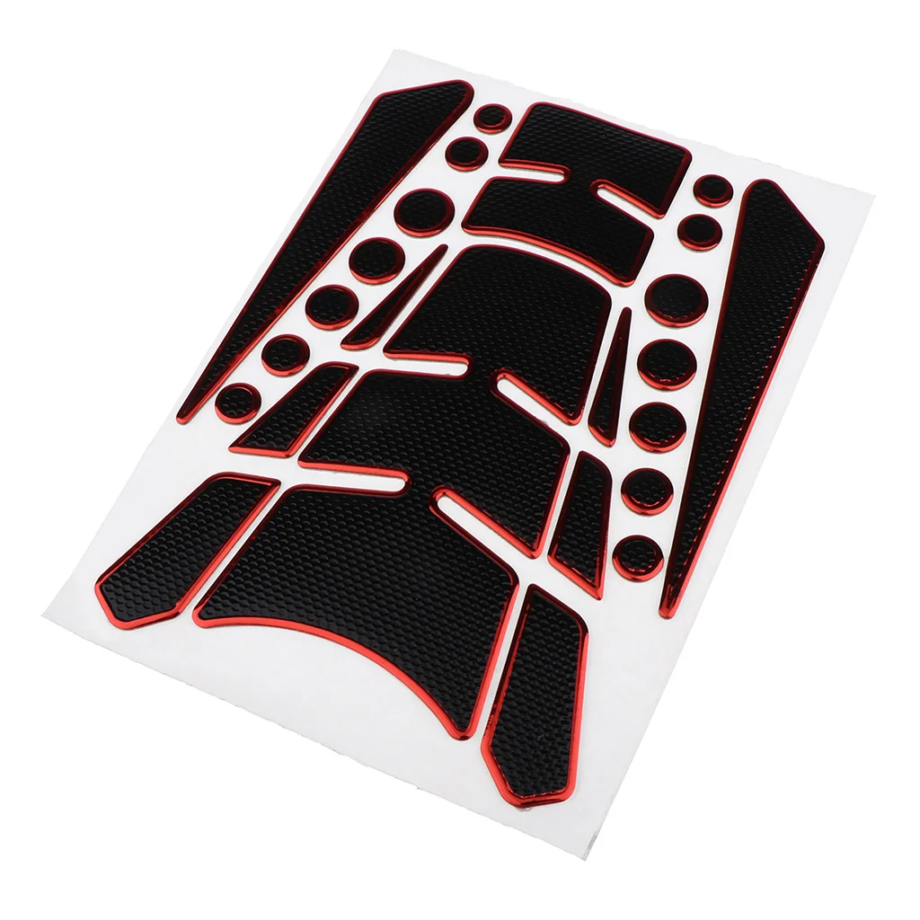 3D Motorcycle Motorbike Racing Fuel/Oil/Gas Tank Decals PVC and Gel ...