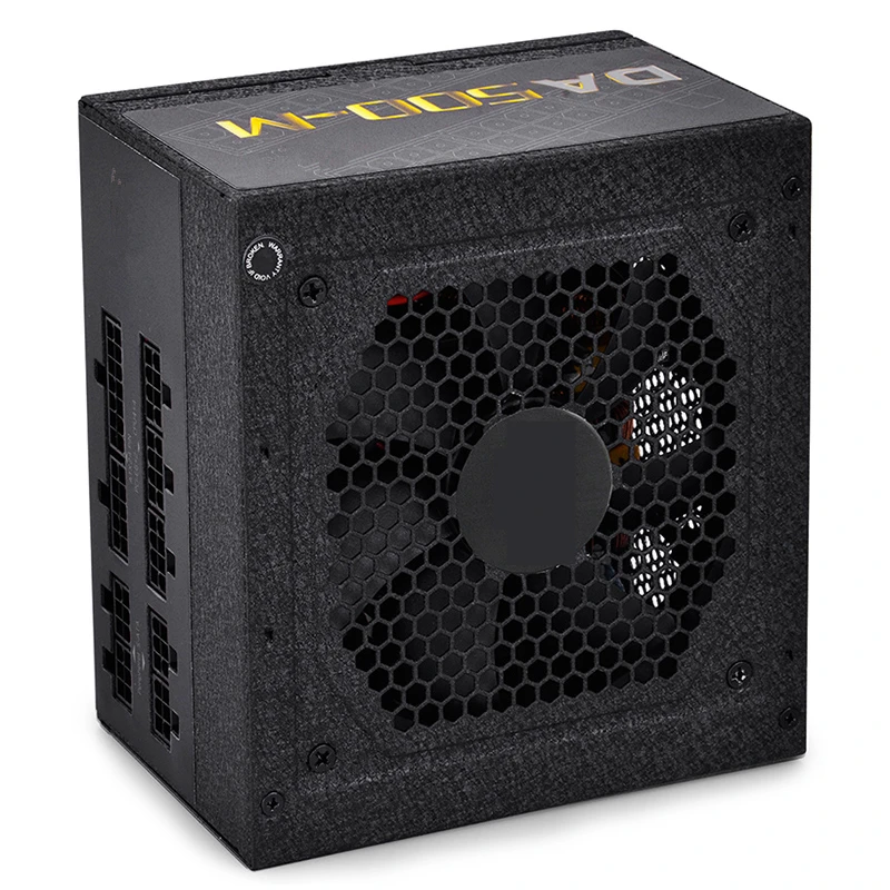 PSU For Deepcool Brand Full Module Wide Design 80plus Bronze Desktop Computer Power Supply 500W ...