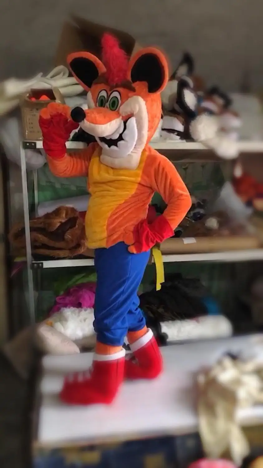 Crash Bandicoot Mask Costume