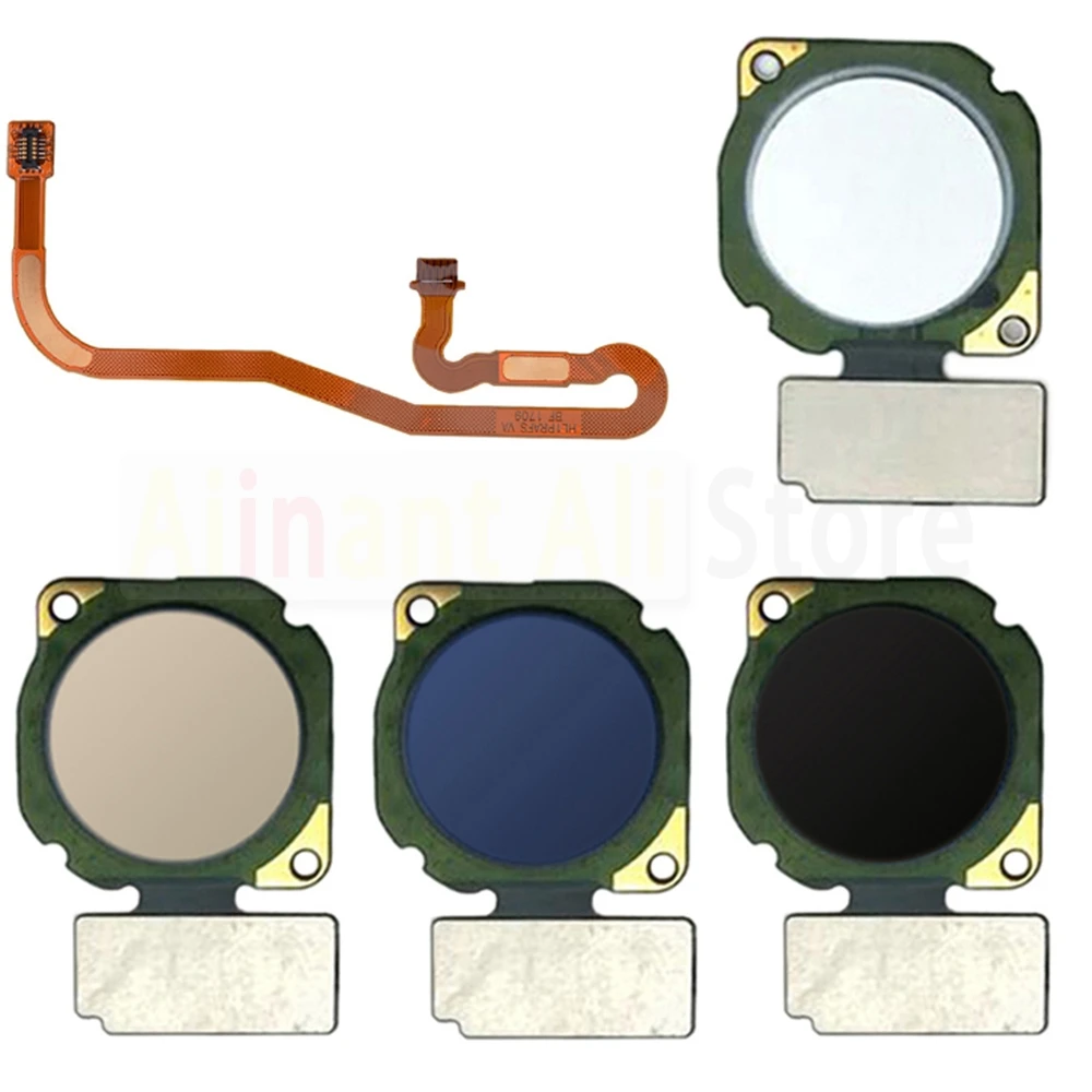 Original Back Home Button Key Connection Touch ID Scanner Fingerprint ...