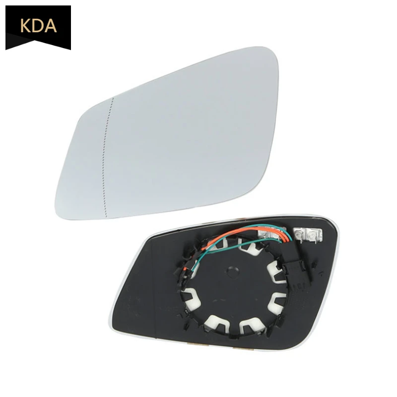 Left Right Heated Mirror Glass With Wire 4 Pins For Bmw 5 6 7 E60 F10 ...