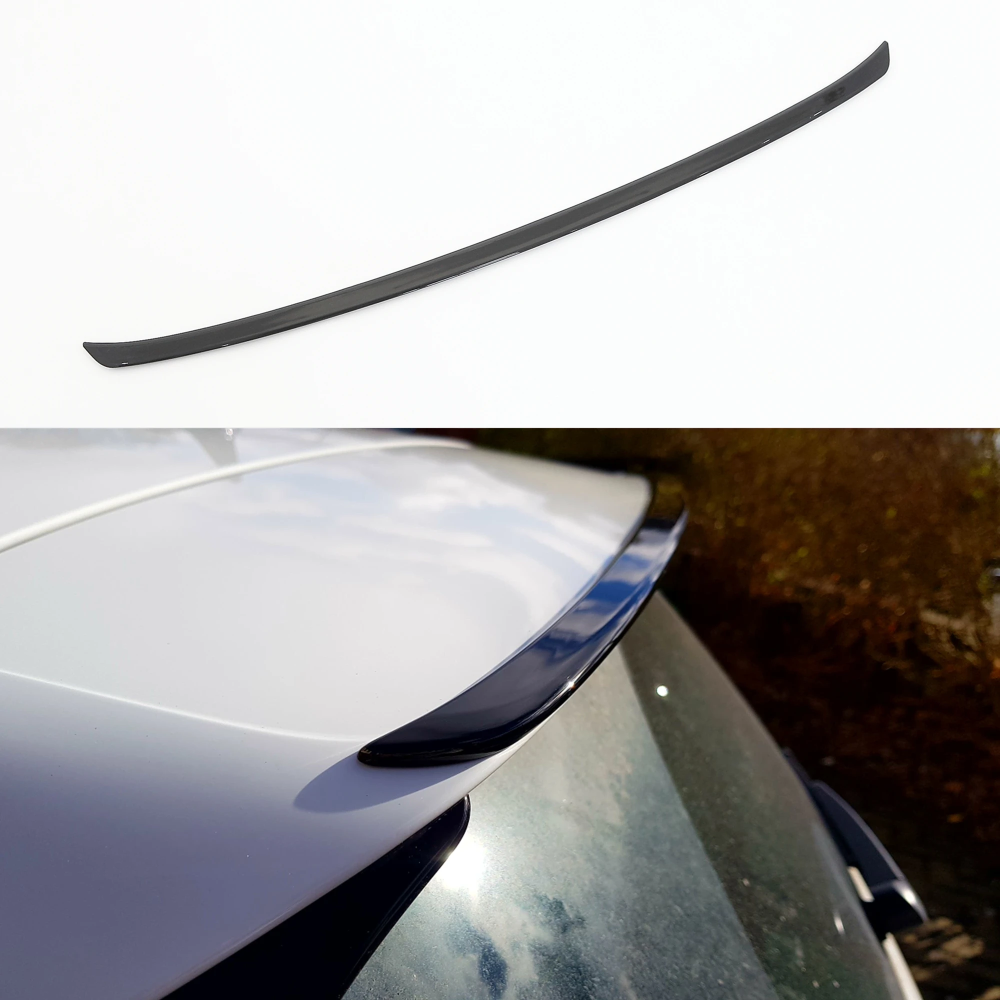 Gloss Black R Performance Pack Rear Roof Spoiler Wing Lip Fit For ...