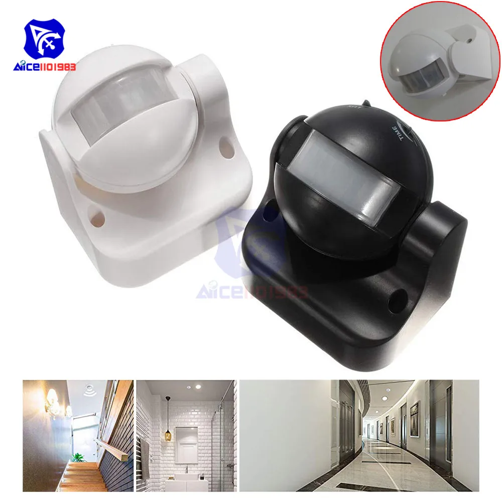diymore Household Outdoor Infrared PIR Human Body Motion Sensor Switch ...