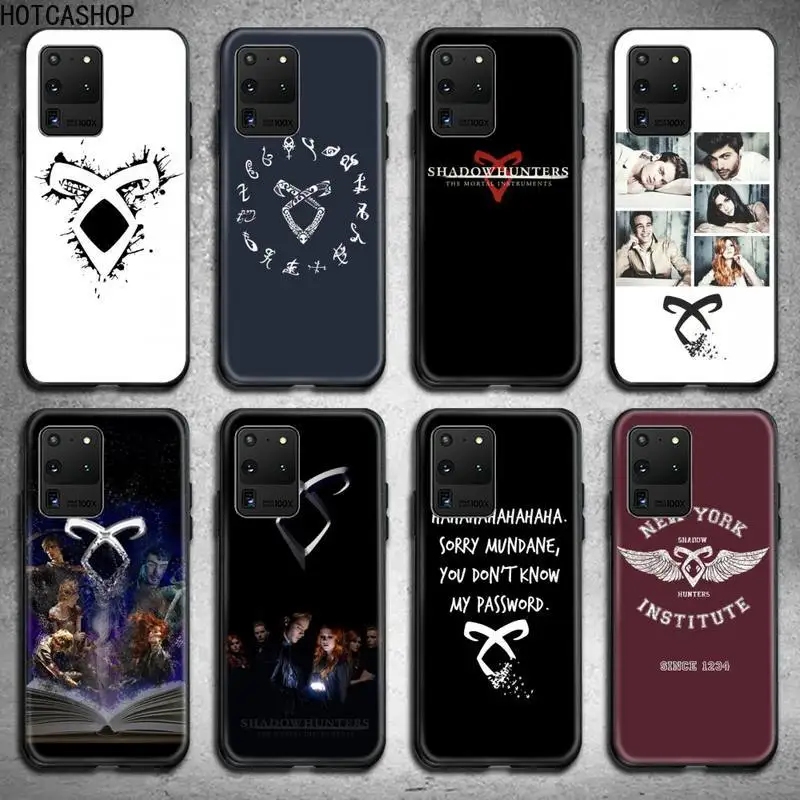 Funda de teléfono de la serie de TV Shadowhunters para Samsung S20 plus ...
