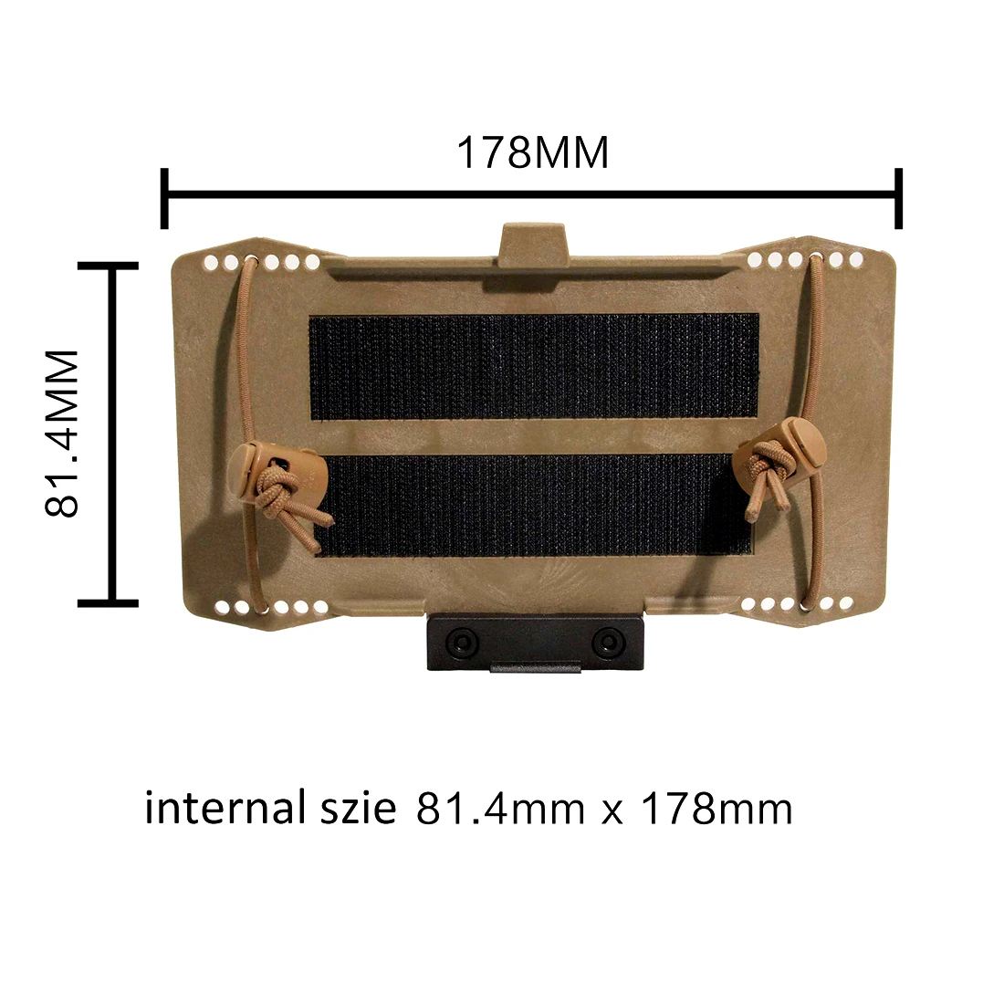 TACTICAL EQUIPMENT UNIVERSAL ADJUSTABLE MOLLE PHONE CASE NAVIGATION ...