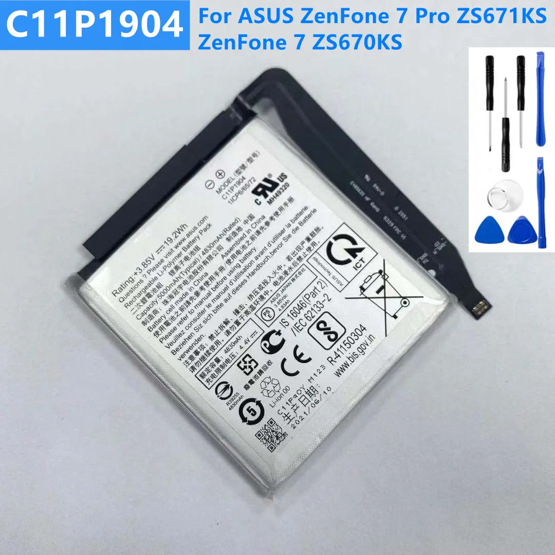Original Battery C11p1904 For Asus Zenfone 7 Pro Zs671ks Zenfone 7 ...