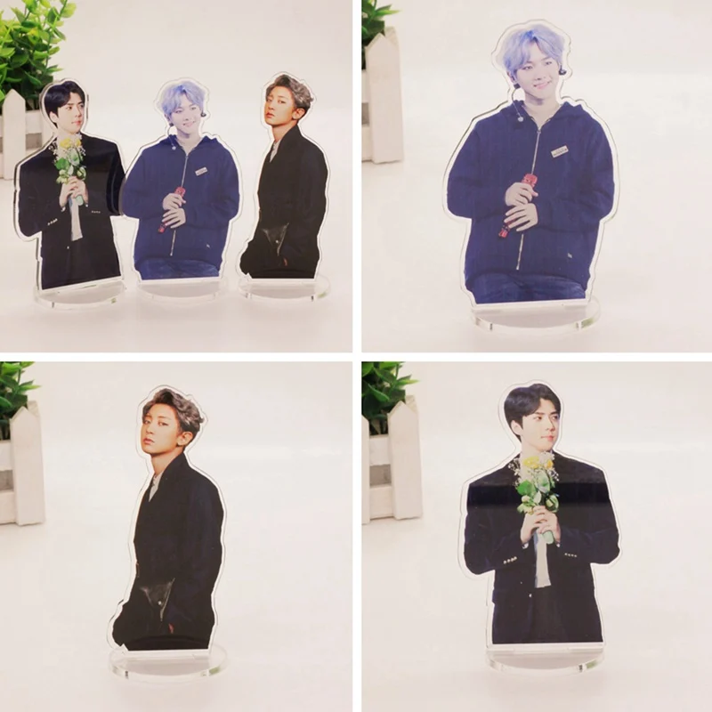 Kpop EXO Members BAEKHYUN CHANYEOL SEHUN Kawaii, стоящая фигурка, кукла ...