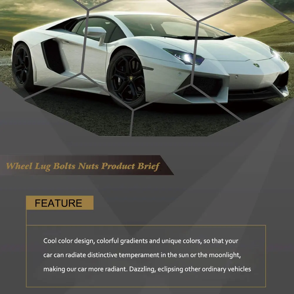 20 Steel New Sport Style Wheel Lug Bolts Nuts M14X1.5 Cone Seat 3"Tall ...