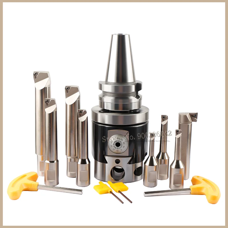 quality Precision NBH2084 8-280mm Boring Head System BT40 M16 Holder ...