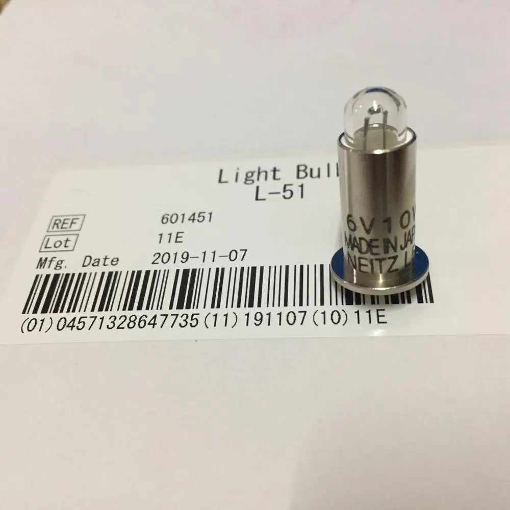 Neitz-L51-Ophthalmic-Instrument-bulb-Rated-Value-6V-10W-Used-for ...