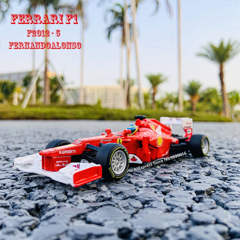 Bburago-Ferrari-F2012-No-5-Diego-Alonso-F1-carro-com-caixa-de-acr-lico ...