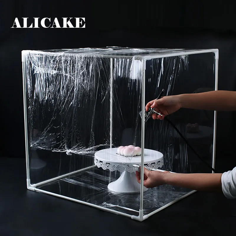 Baking-Tools-Mousse-Sandblasting-Cover-Chocolate-Spray-Gun-Anti-Fog ...